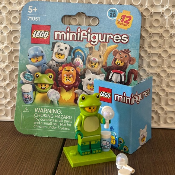 Lego | Toys | Lego Minifigures Series 28 Green Frog Suit | Poshmark